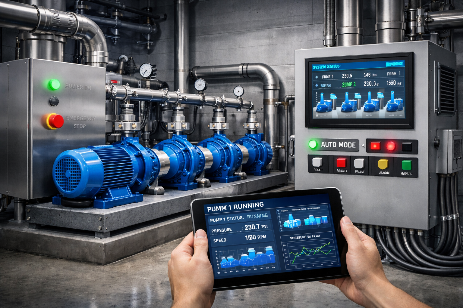 How Pump Automation Improves Efficiency and Safety - Pump House